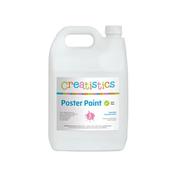 Creatistics Poster Paint White 5 L