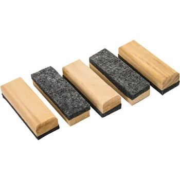 Creatistics Wooden Chalk Dusters - Pack of 5