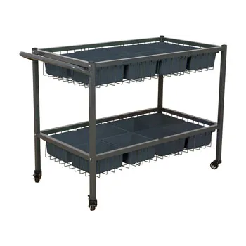 Creatistics Craft Storage Trolley with Tubs