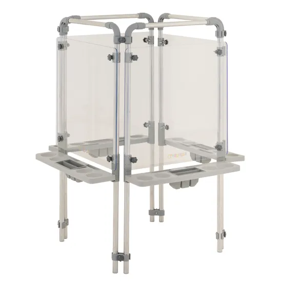 Creatistics Aluminium Easel Triple - Clear - MTA Catalogue