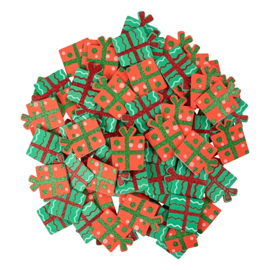 Christmas Present Stickers - Pack of 100