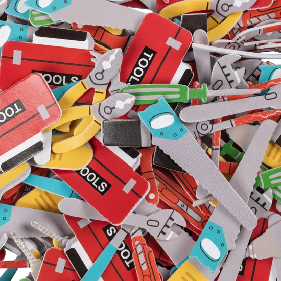 Foam Tool Stickers - Pack of 300