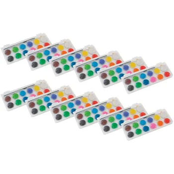 Creatistics Watercolour Palette 12 Colours- Kit of 12