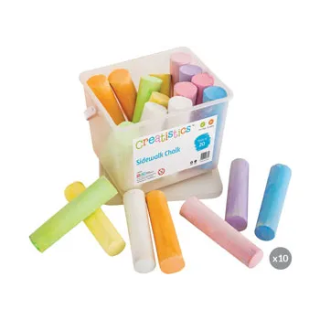 Creatistics Sidewalk Chalk Kit
