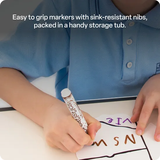 Creatistics Chunky Coloured Markers – Pack of 240 - MTA Catalogue