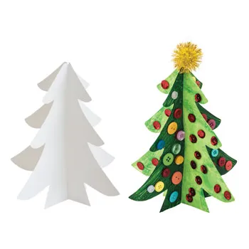 Creatistics 3D Christmas Tree - Pack of 20