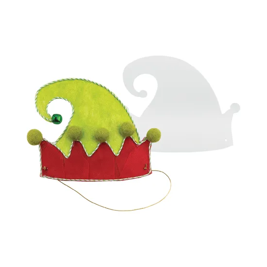 Cardboard Elf Hat - Pack of 20