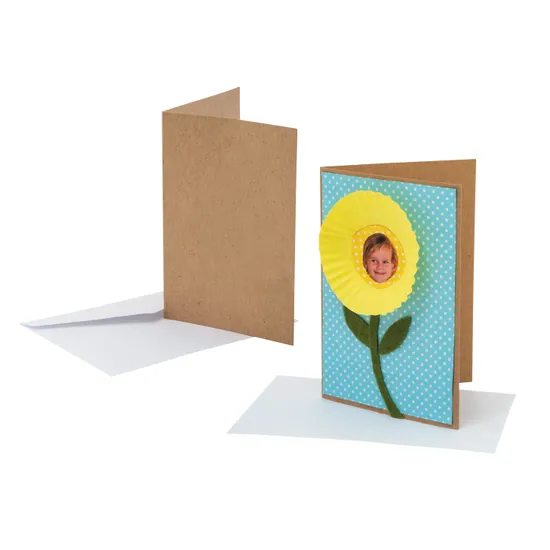 Creatistics Natural Cards & Envelopes - Pack of 20