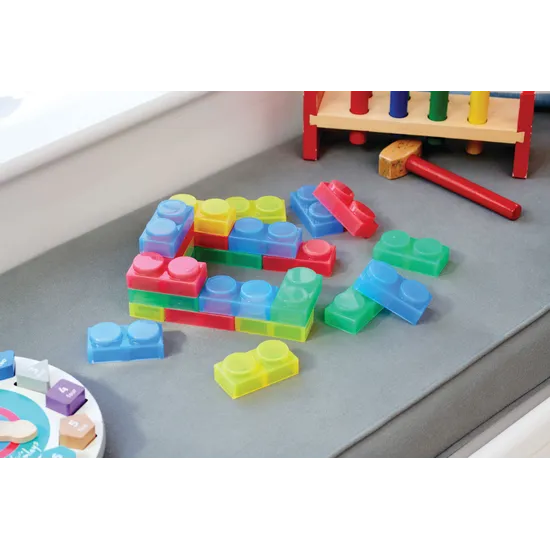 SiliShapes Soft Bricks Pack of 24