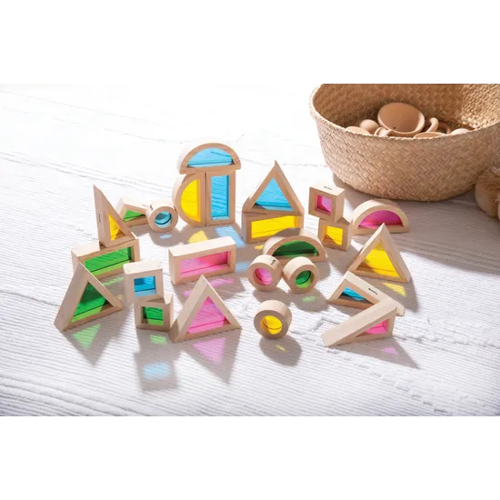 Rainbow Blocks Pack of 24