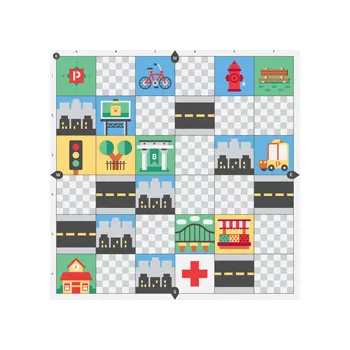 Cubetto Big City Map