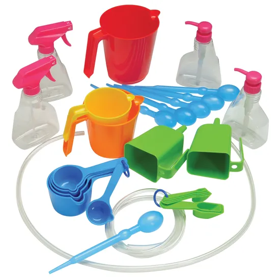 Measuring and Pouring Plastic Water Play Set 34pc