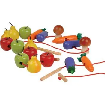 Threading Fruit and Vegetables