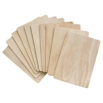 Wooden Boards - Pack of 10