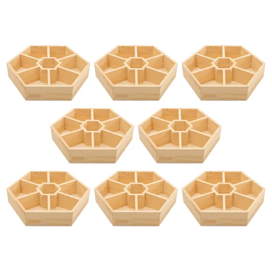 MTA Spaces - Hexagonal Sorting Tray Kit - Pack of 8