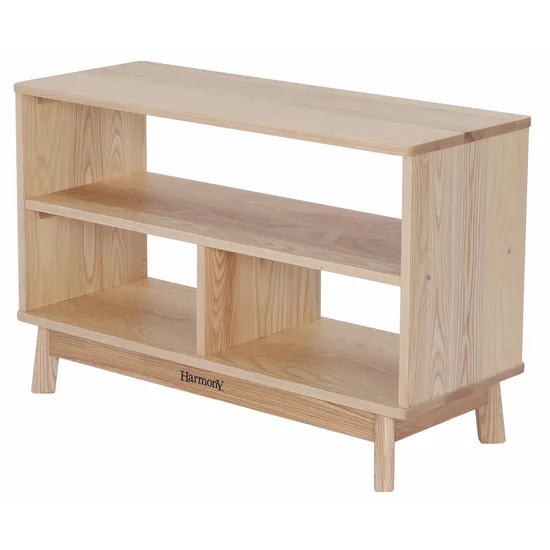 Harmony Education - Solid Timber Open Back Shelf - Double - MTA Catalogue