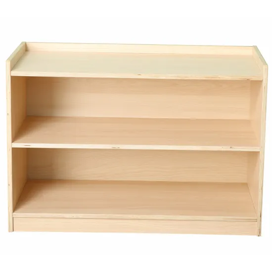 Natural Spaces Closed-Back 2-Shelf Storage Unit - MTA Catalogue