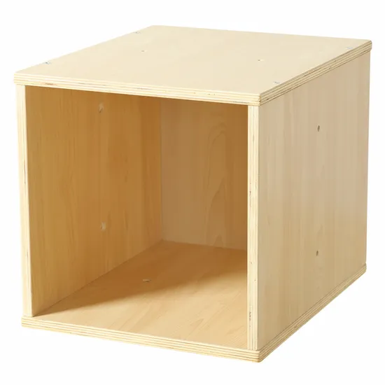 Natural Spaces Stackable Wooden Storage Cube - MTA Catalogue