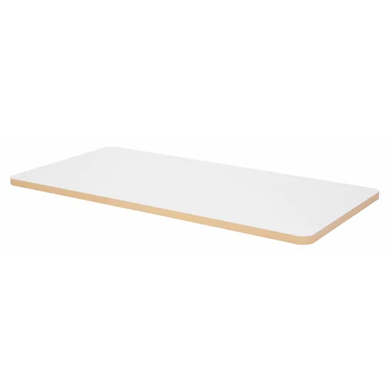 Rectangular Tabletop - White - 120 (L) x 60 (W) cm
