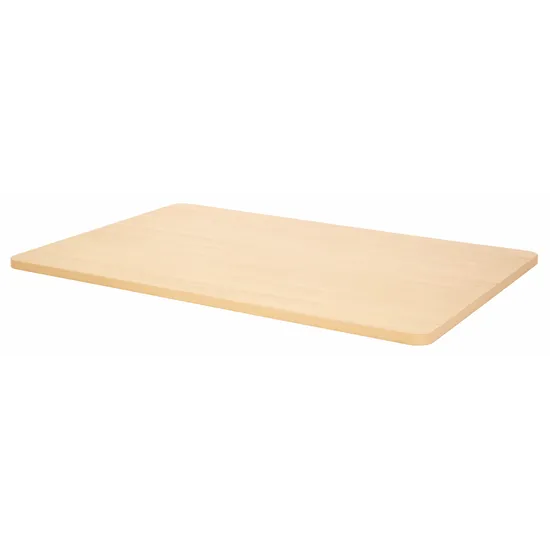 Rectangle Table Top - 120x80cm - Maple