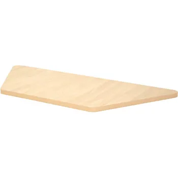 Trapezoidal Table Top - 120x50cm - Maple