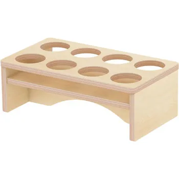 Creatistics Wooden Paint Pot Stand