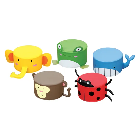 Animal Soft Seats - Set of 5