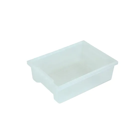 Small Clear Container 35x26x11.5cm No Lid
