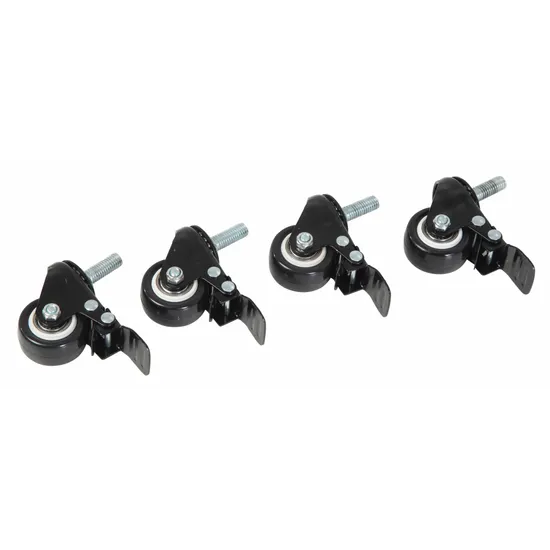 Castors for Height Adjustable Legs - Set of 4