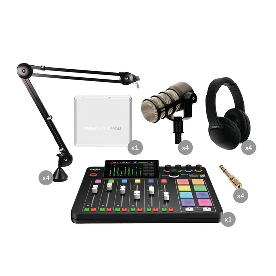 RODE PodCaster Pro 2 & PodMic Complete Set
