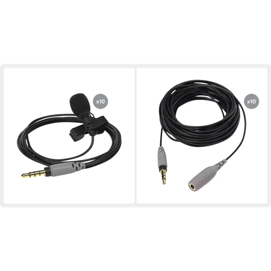 Lavalier Microphone - Set of 10