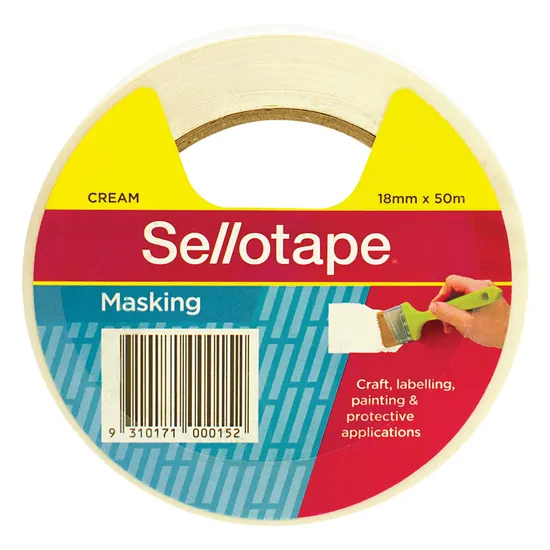 Sellotape Masking Tape 24mm x 50m