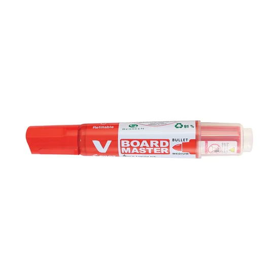 Pilot BegreeN V Master Whiteboard Markers Bullet Red - Pack of 10
