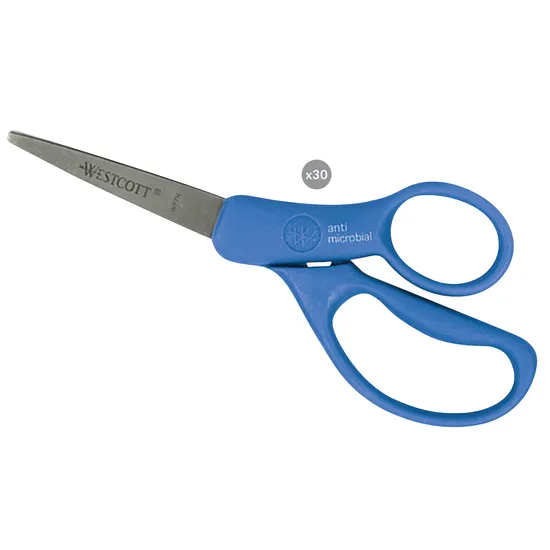 Westcott Scissors Blue 15 cm - Pack of 30 - MTA Catalogue
