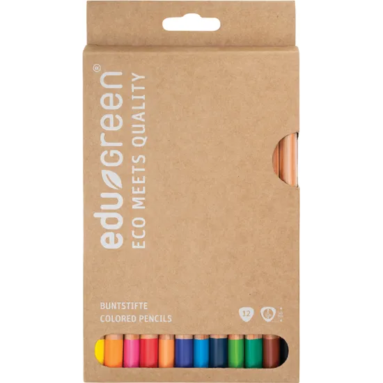 eduGREEN Jumbo Triangular Pencils – Pack of 12