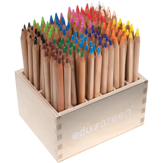 eduGREEN Jumbo Triangular Pencils - Pack of 144