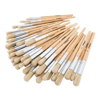 Creatistics Round Brushes - Pack of 60