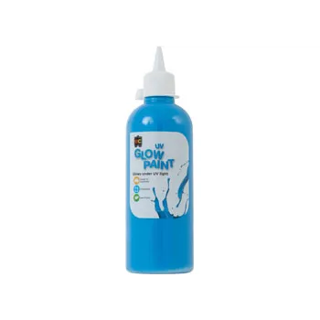 UV Glow Paint 500ml - Blue