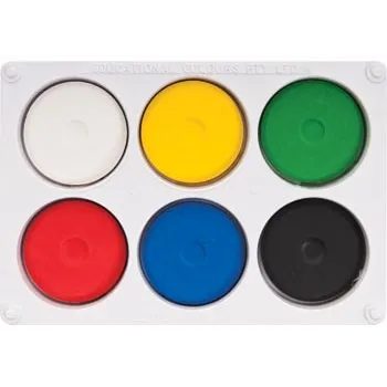 Tempera Block Paint - 6 Colours