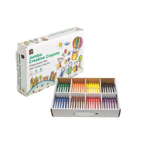 Jumbo Crayons – Pack of 200