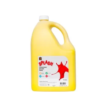 Splash Acrylic Paint Sunshine Yellow - 5 L