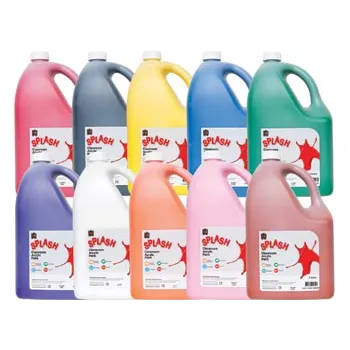 Splash Acrylic Paint 5 L - Class Set of 10