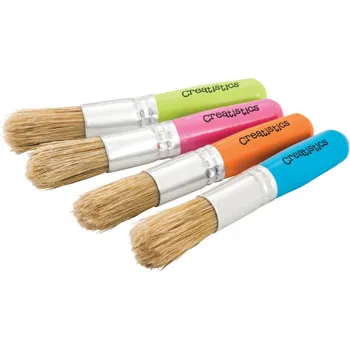 Creatistics Stubby Paint Brushes - Pack of 24