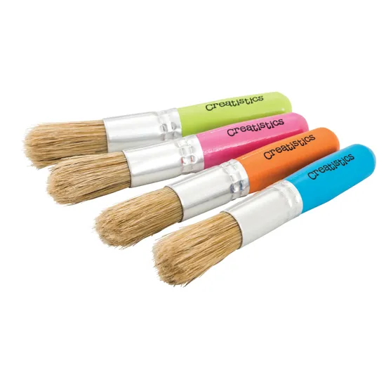 Creatistics Stubby Paint Brushes Pack of 24