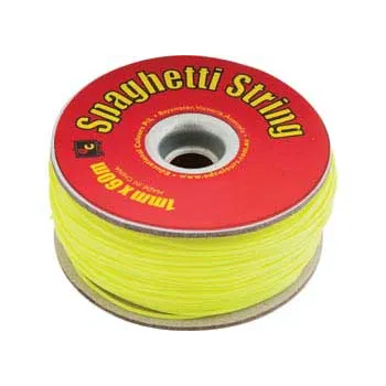 Spaghetti String Fluoro Yellow 60 m