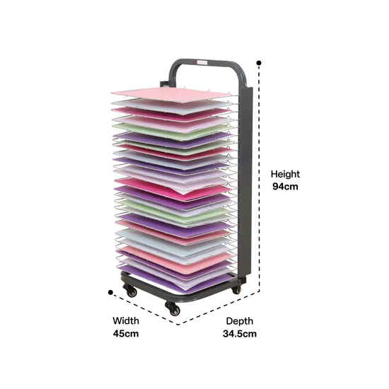 Creatistics Spring–Loaded Drying Rack - MTA Catalogue