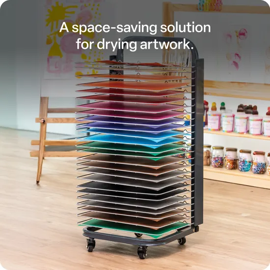 Creatistics Spring–Loaded Drying Rack - MTA Catalogue