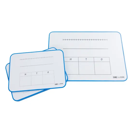 Ochre Magnetic Student Mini Whiteboard – Year 1, Pack of 5 - MTA Catalogue