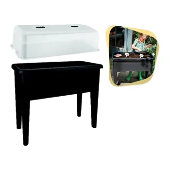 Green Basics Complete Grow Table Living Black
