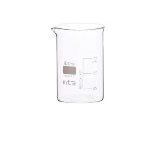MTA Glass Beakers - 150 ml, Pack of 12